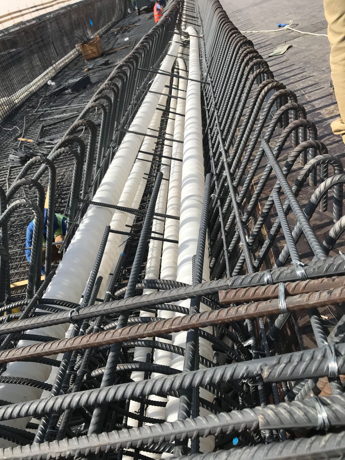 Installation of Ducts and Tendons – HiSCS
